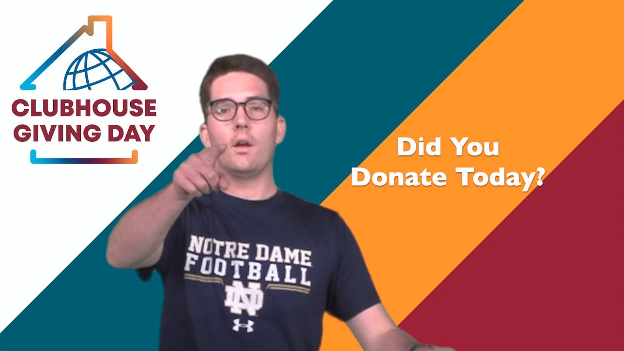 Clubhouse Giving Day 2021 - YouTube