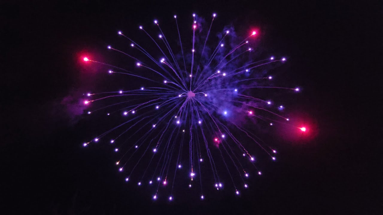 Firework shells and rockets on New Year's Eve 2024 / 2025 - YouTube