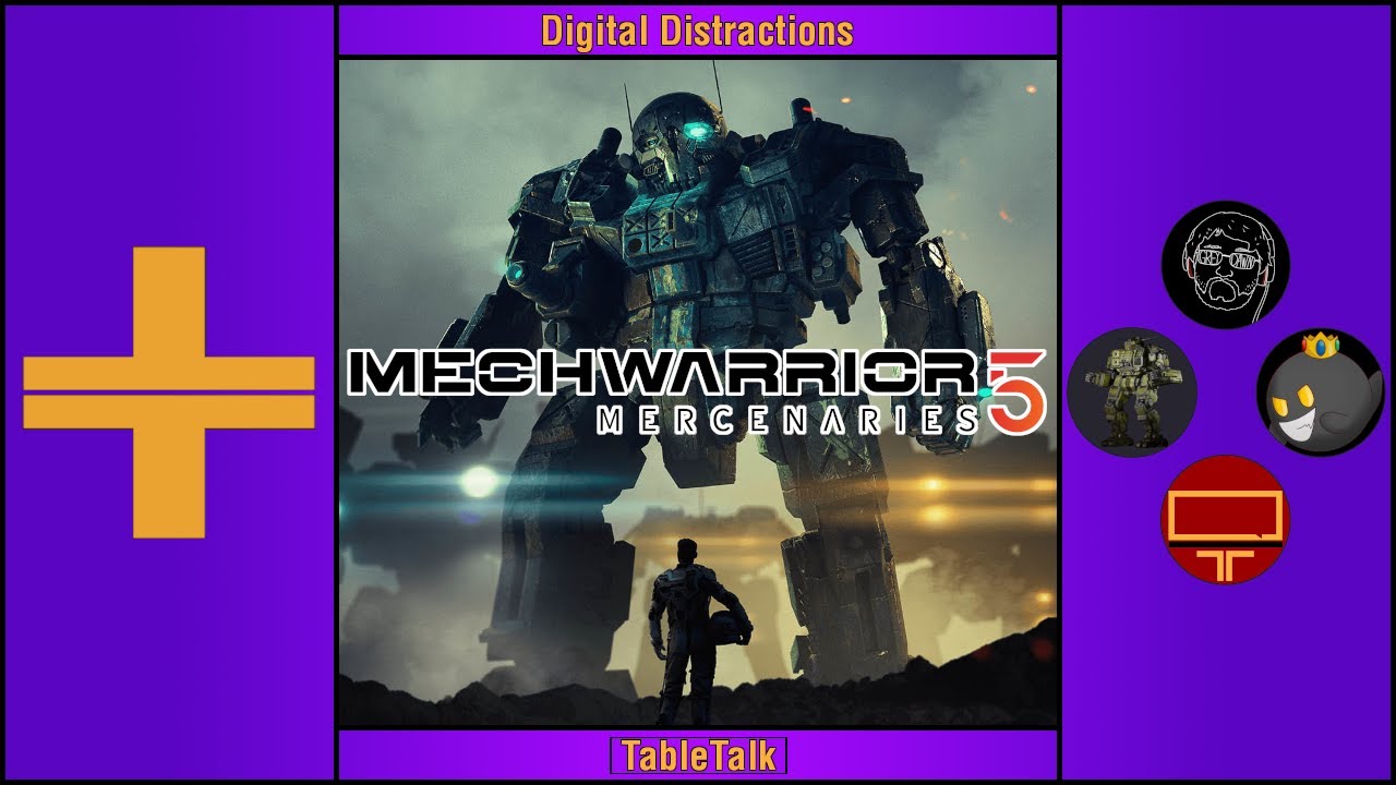Gigantic Fighting Robot Time! | MechWarrior 5: Mercenaries | Digital Distractions - YouTube
