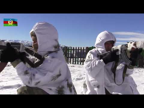 Komando hərbi hissəsində təlim-məşqləri keçirilib