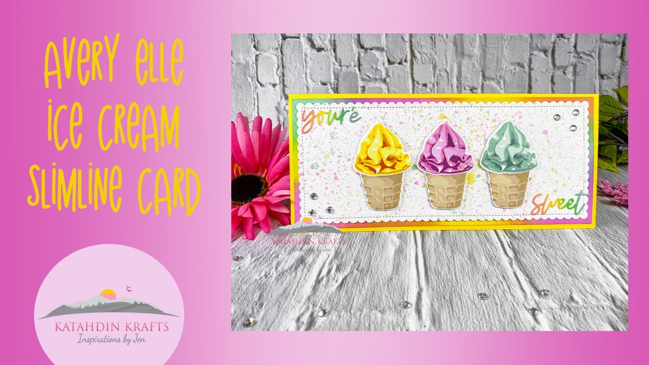 Avery Elle | Layered Cupcake + Ice Cream - YouTube