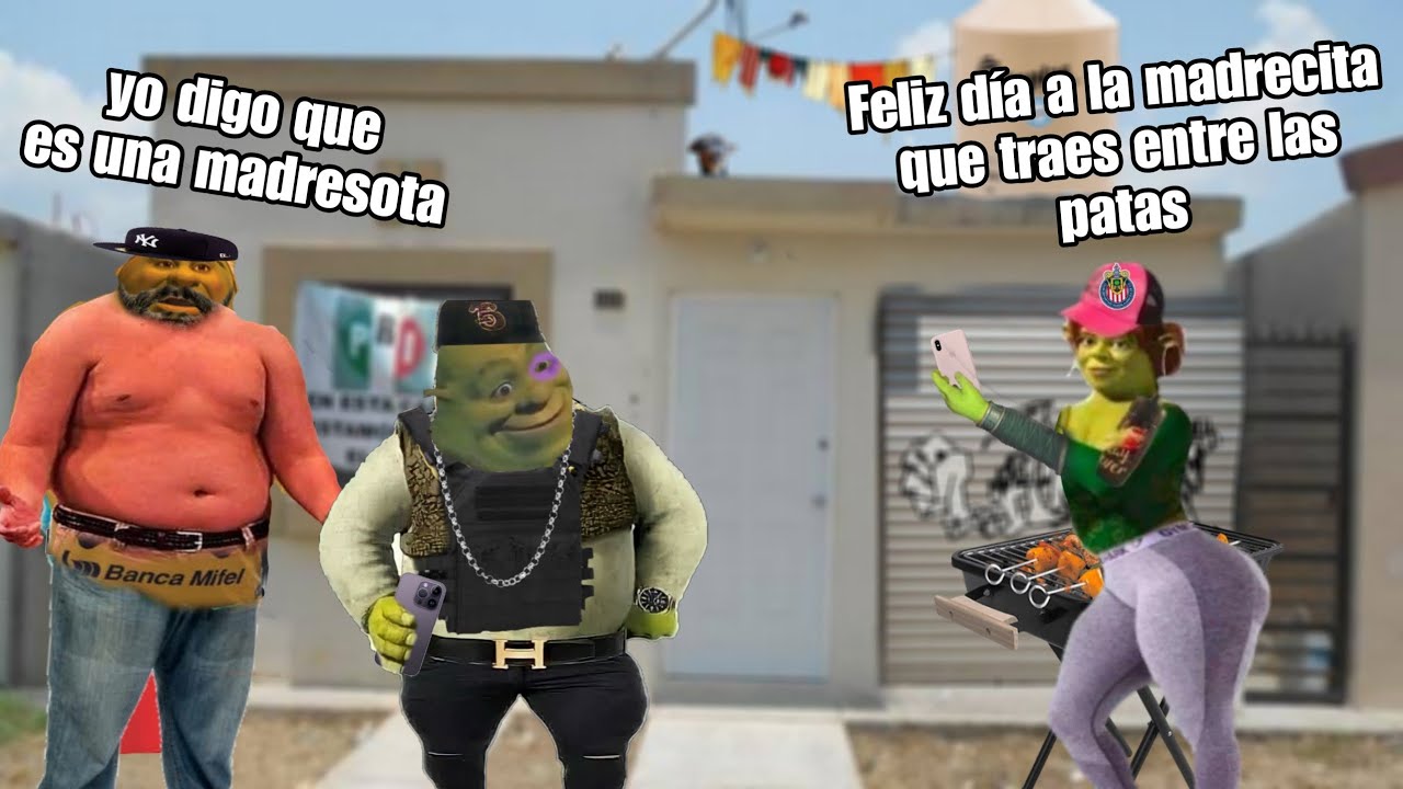 Fiona buchona le celebra su día a la MADRECITA del sherk - YouTube