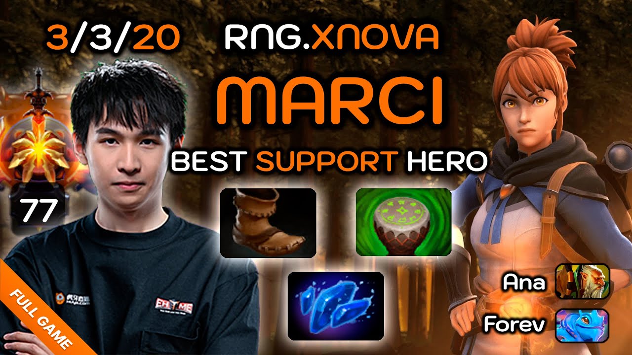 xNova Pos5 Marci [3/3/20] STOMP LANE, WIN GAME against Ana & Forev ...