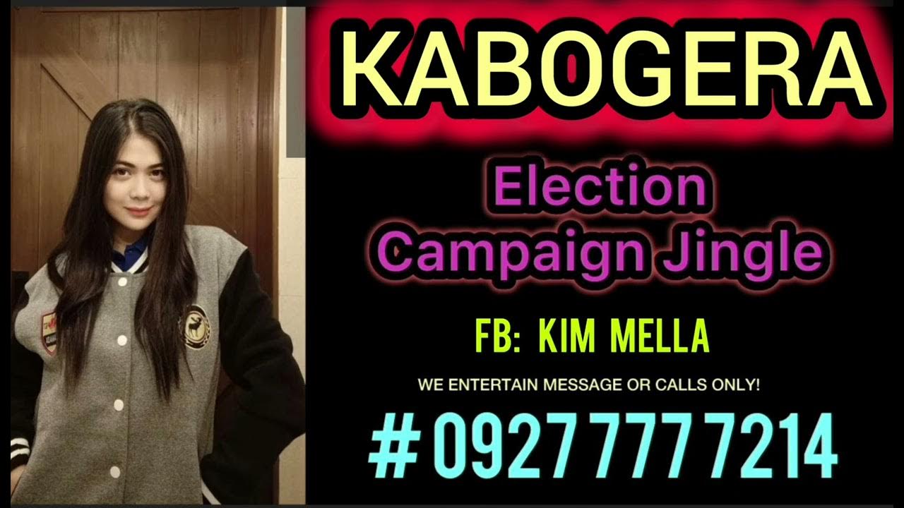 KABOGERA | ELECTION CAMPAIGN JINGLE PHILIPPINES | Call: 0927 777 7214 - YouTube