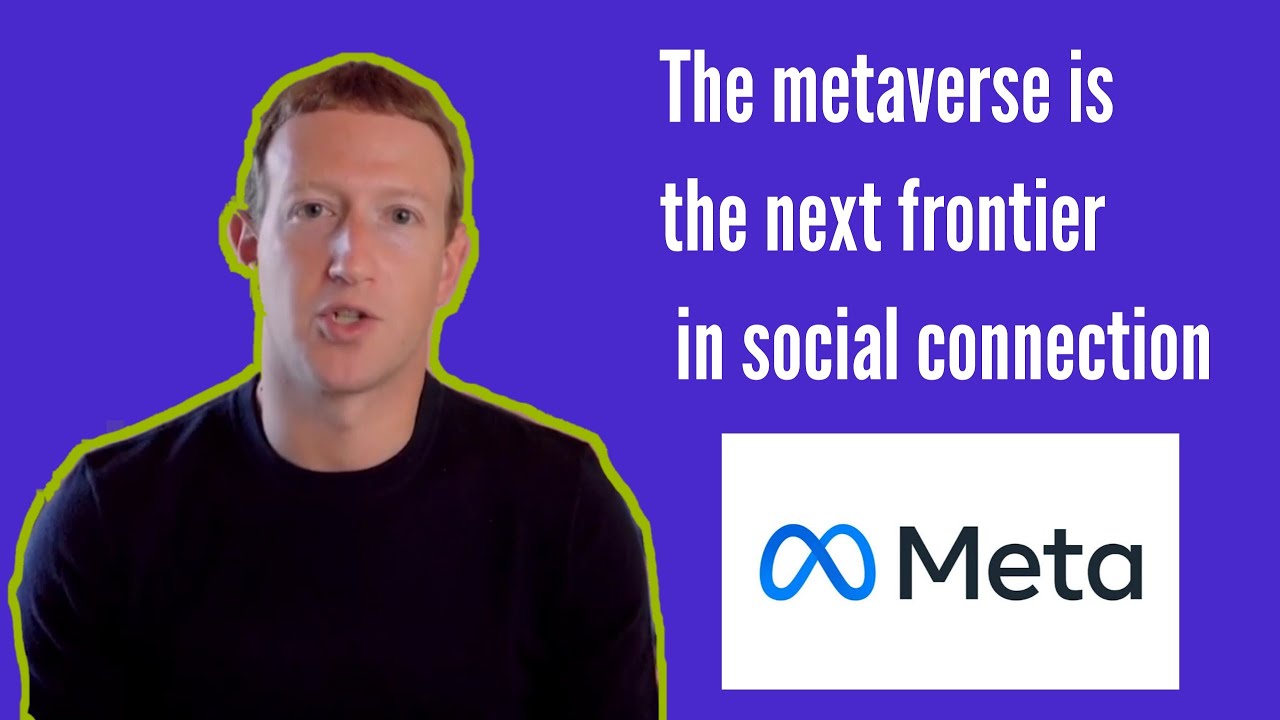 Zuck - The metaverse is the next frontier in social connection - YouTube
