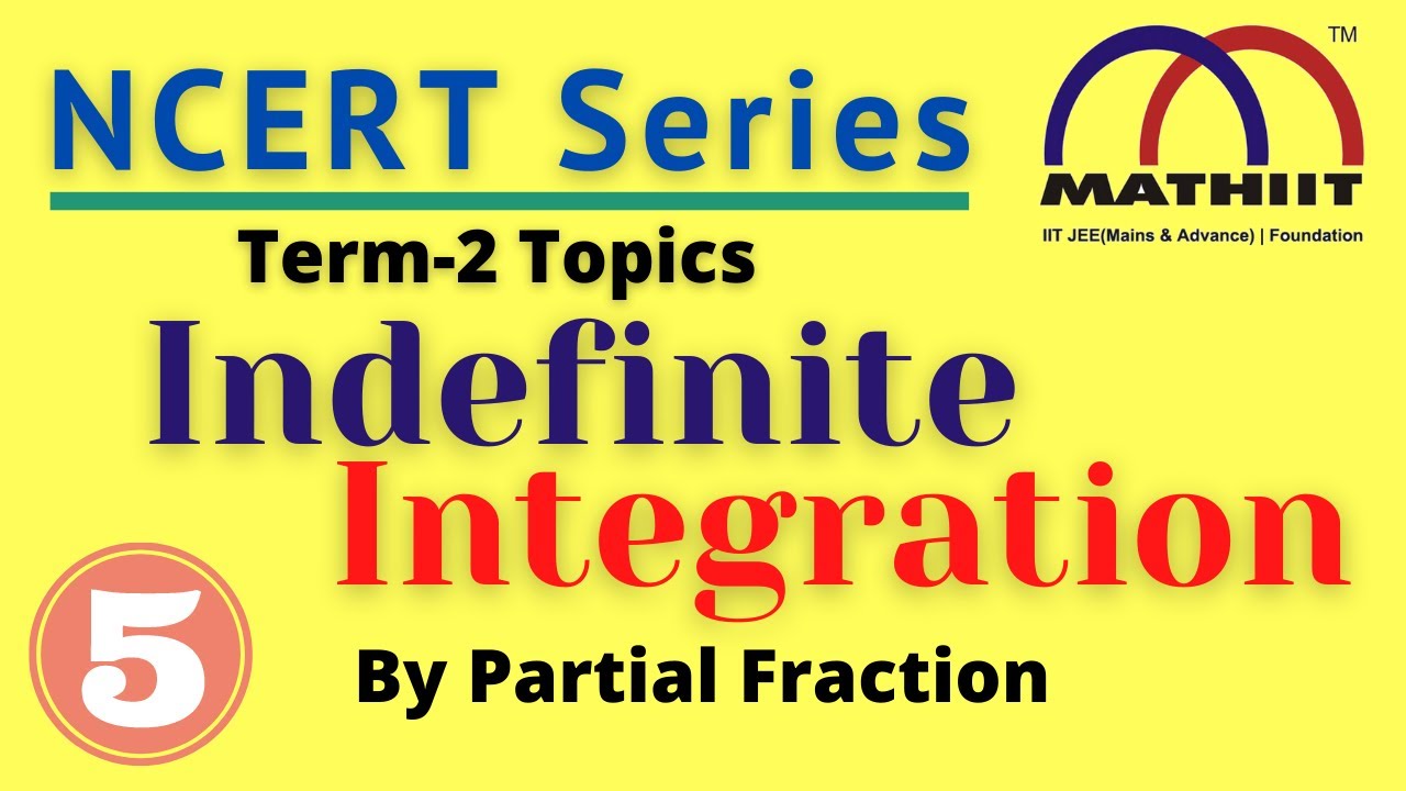 Integration by Partial fraction I CBSE term 2 | integration ncert ...