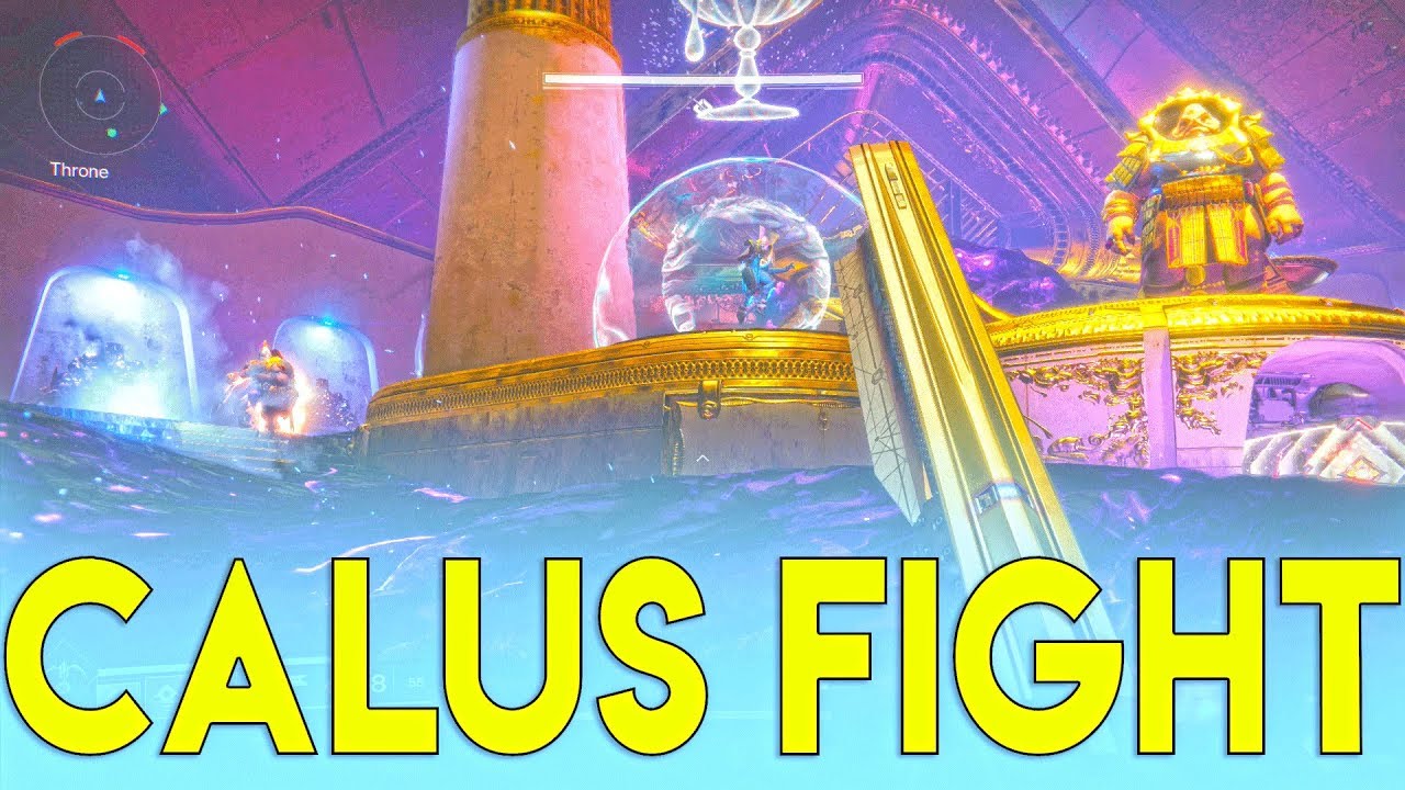 Destiny 2 Calus Raid Boss Fight + Loot - YouTube