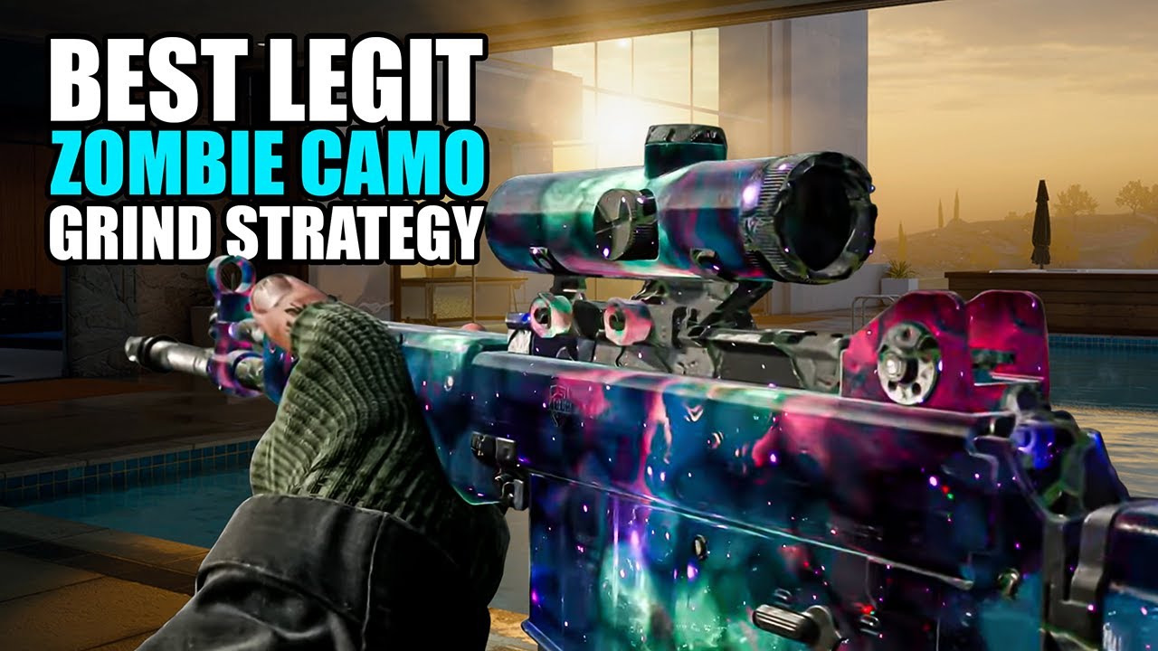 Fastest Zombie Camo Grind Unlocks Guide in Black Ops 6 - YouTube