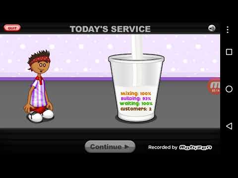 (Papa's)O desastre na milkshakeria(papa's frezzeria) - YouTube