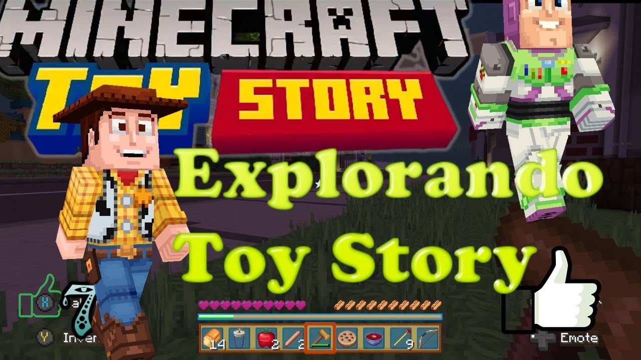 Explorando el mundo de Toy Story Minecraft #minecraft #toystory - YouTube