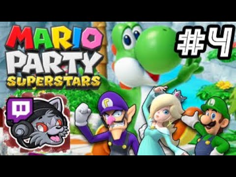 Mario Party Superstars w/ Wolfie, Scoots, and mArilee! PART 4 ...