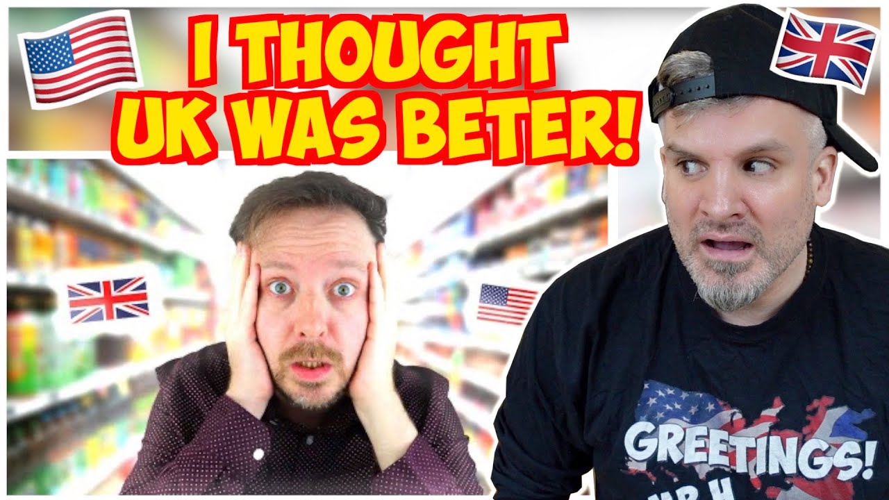 British Guy Reacts to 5 Ways British and American Grocery Stores Are ...