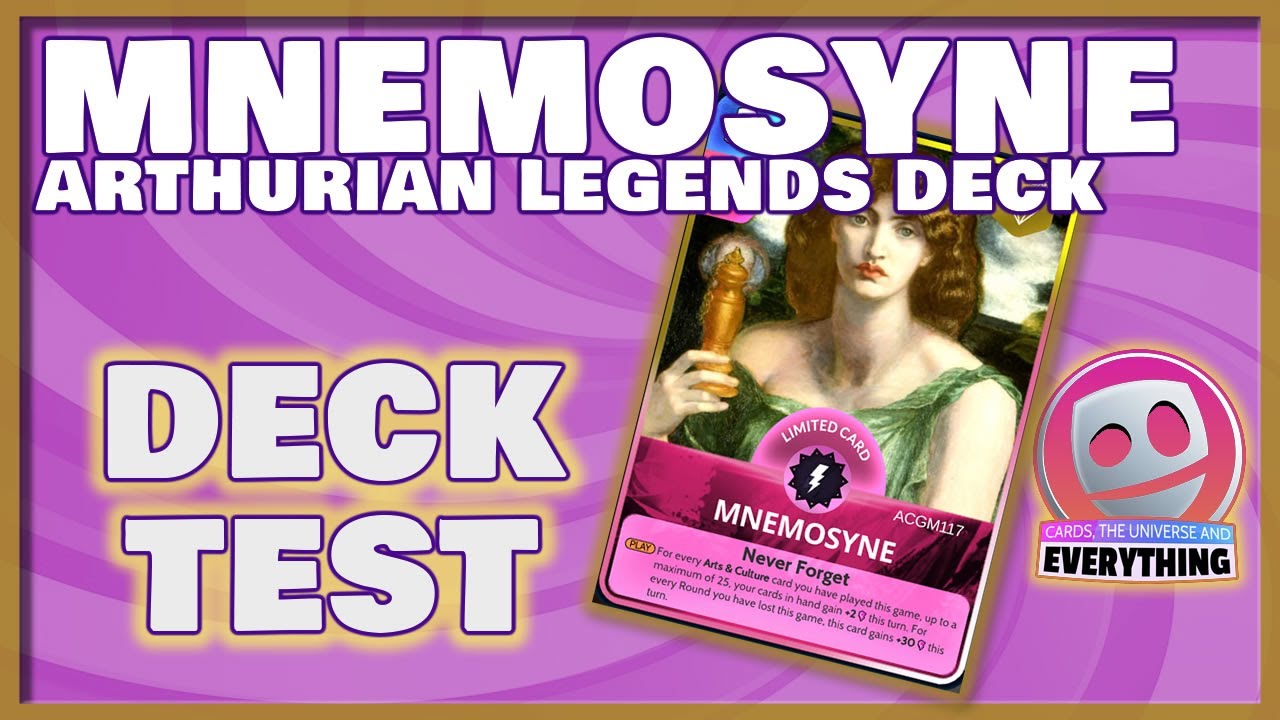 Mnemosyne Deck Test - Cards Universe & Everything - YouTube