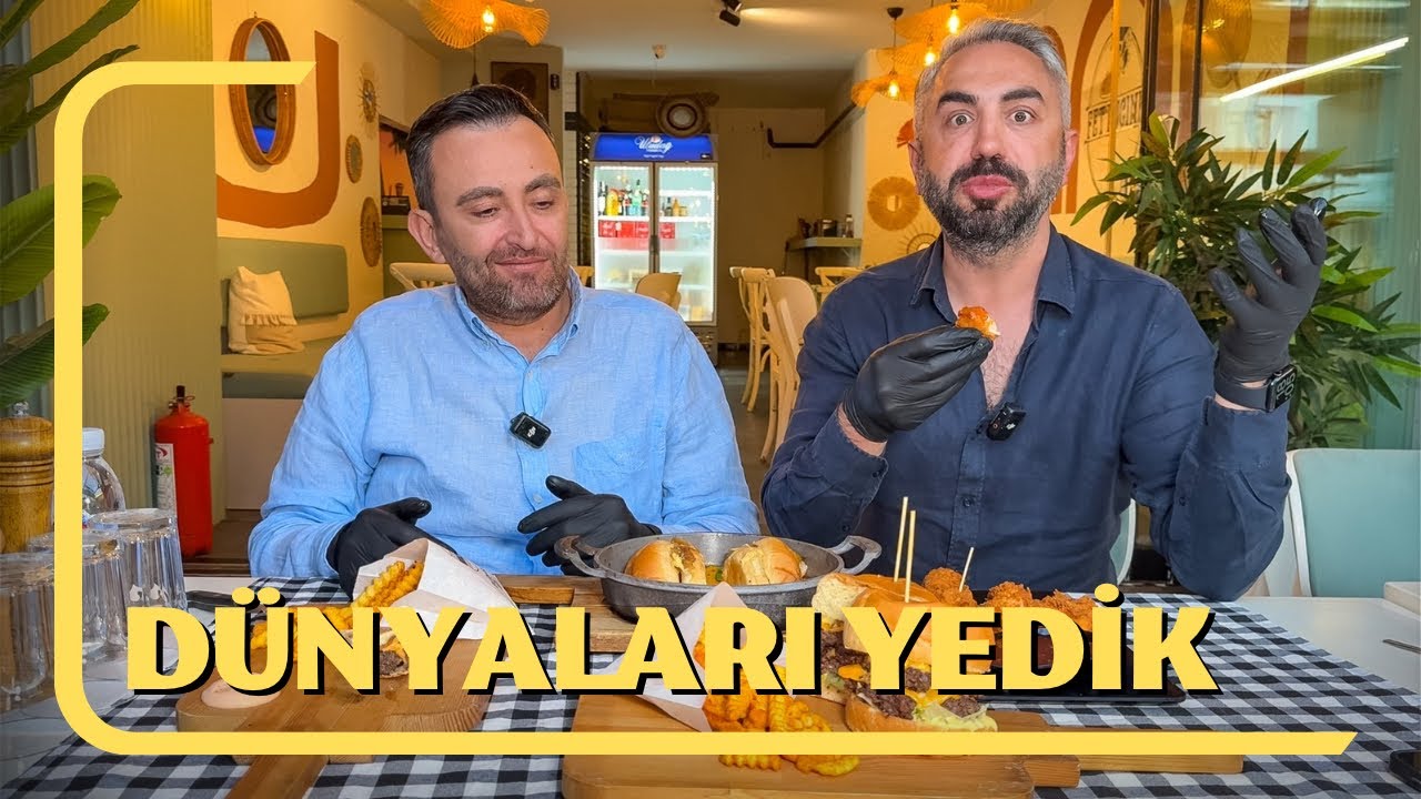 BUYUR SEN DE KONUK OL 😊 | BURGER SOUND ANTALYA - YouTube