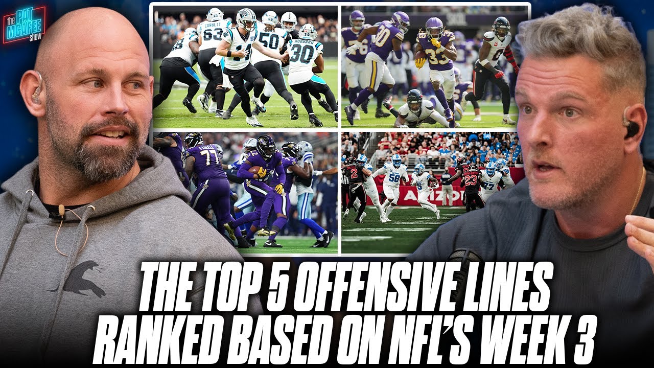 Ranking The Top 5 Offensive Lines From NFL's Week 3, Who Was The Best ...
