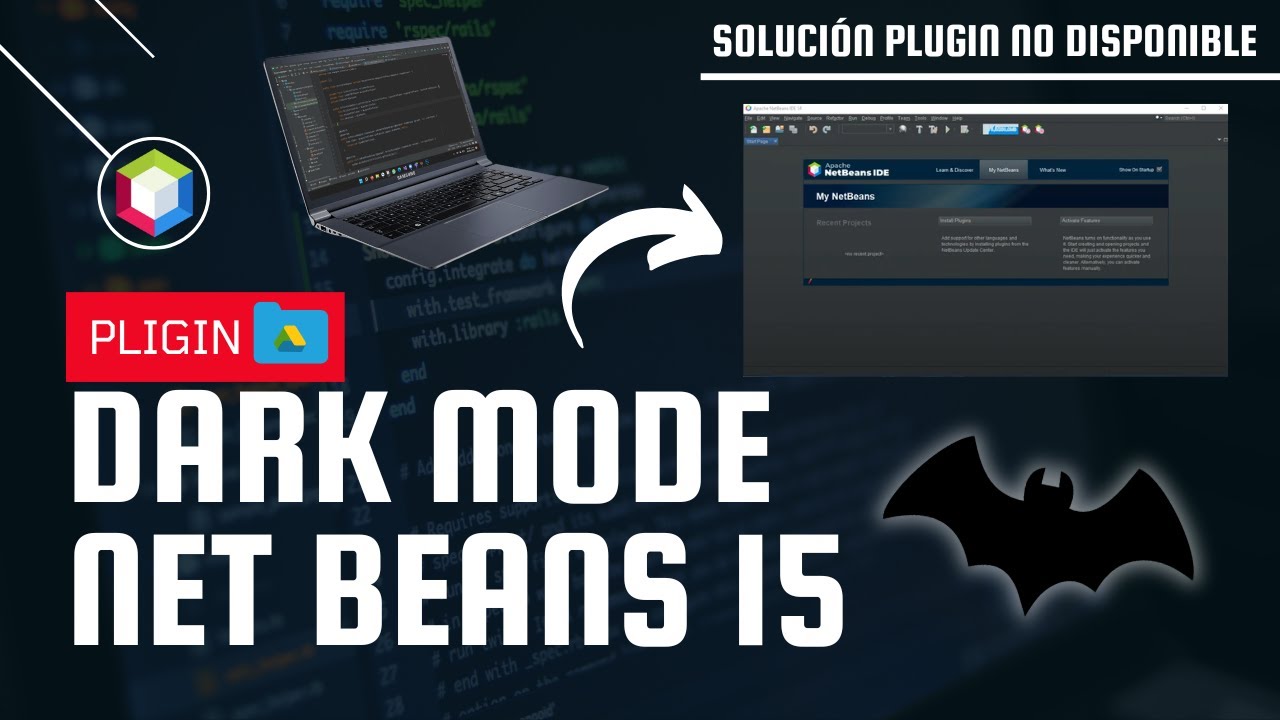 🦇 Modo oscuro Apache NetBeans 15 | **Plugin no disponible** (SOLUCIÓN ...