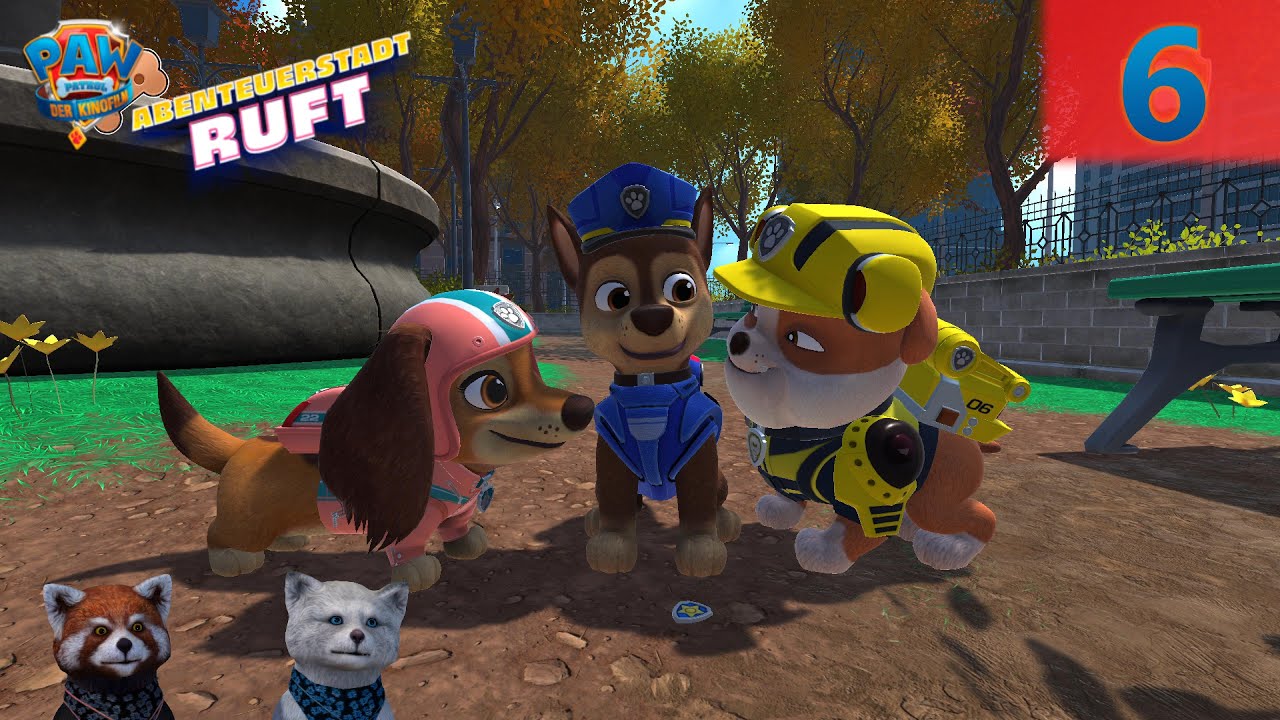 PAW Patrol Der Kinofilm Abenteuerstadt ruft #6 Der Fall Chase - YouTube