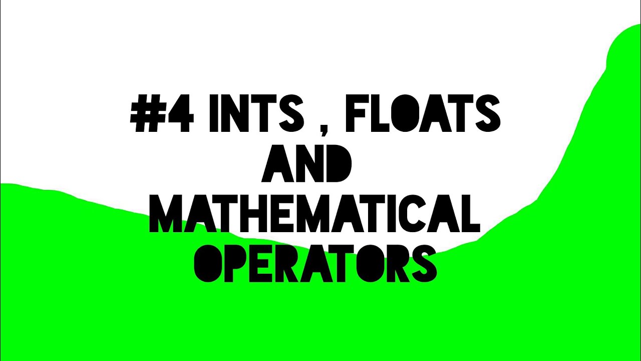 Python 3 tutorial : Math, data types , [complete tutorial] - YouTube