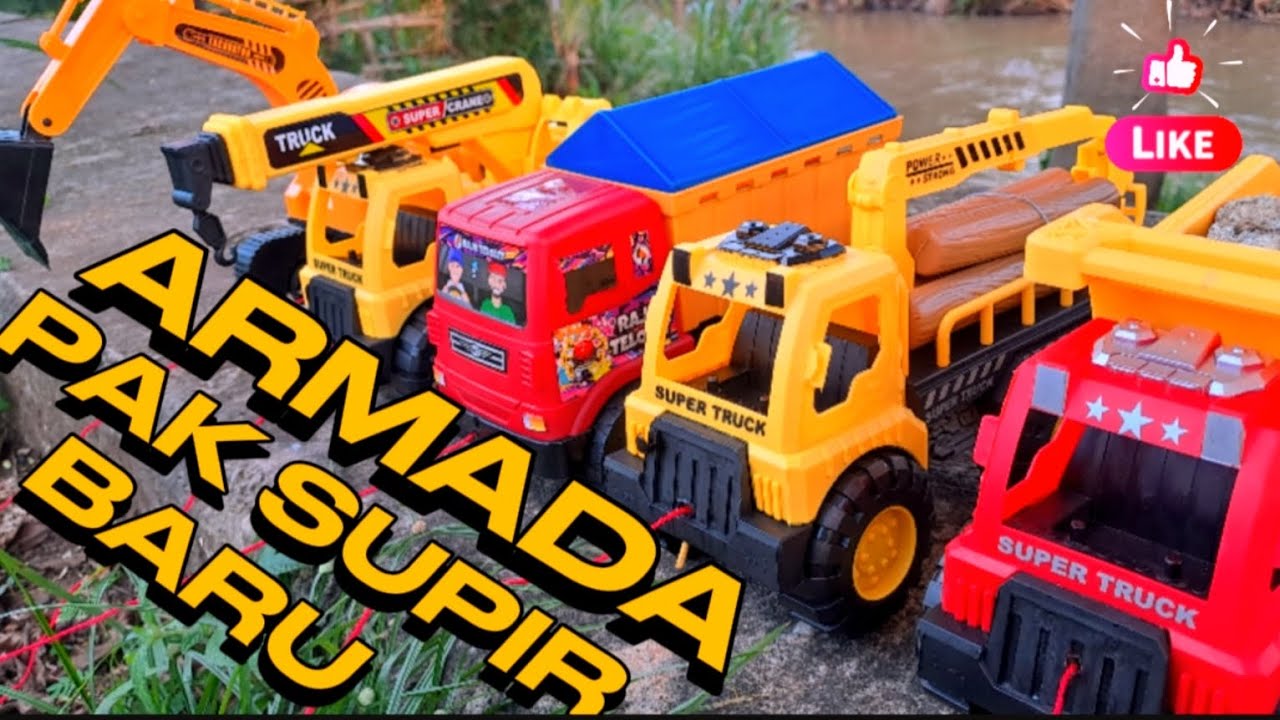MOBIL ARMADA BARU PAK SUPIR | ADA EXCAVATOR JUGA - YouTube