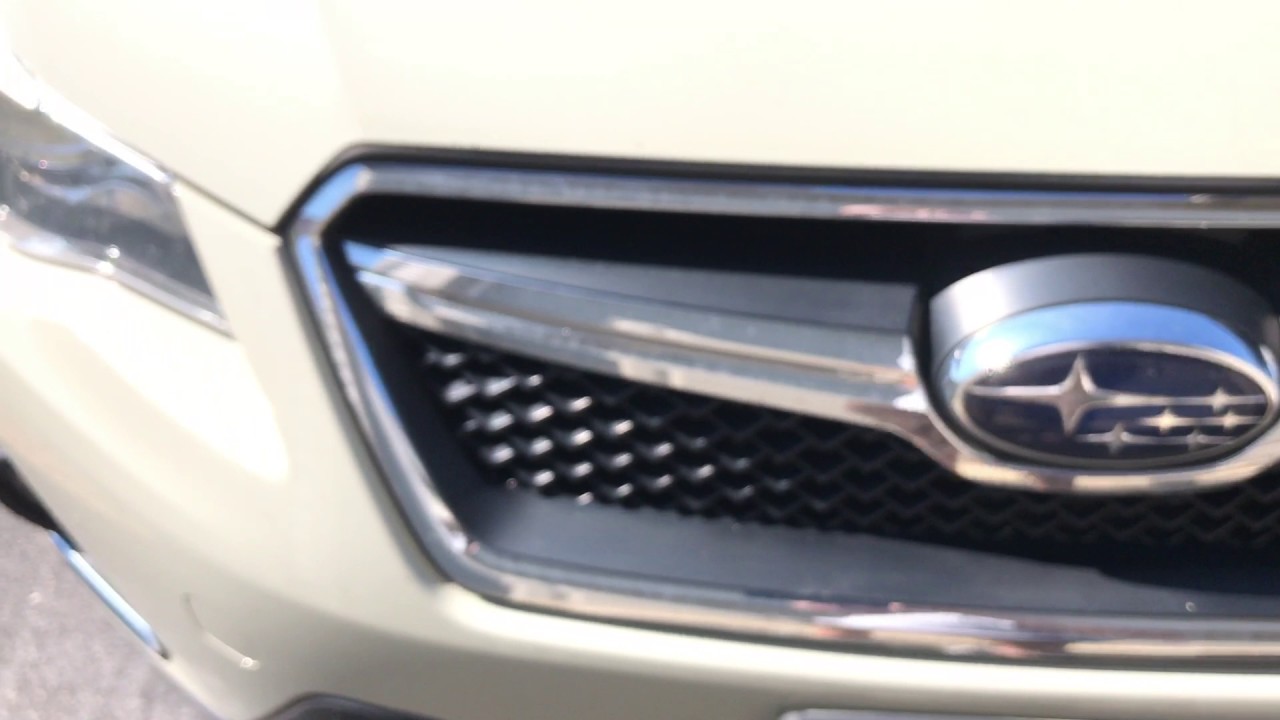 2016 Subaru Crosstrek paint chipping - Rust bubbles forming - YouTube