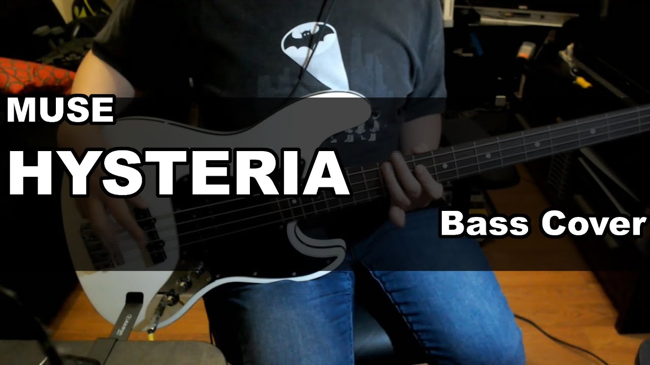 Muse - Hysteria | Bass Cover - YouTube