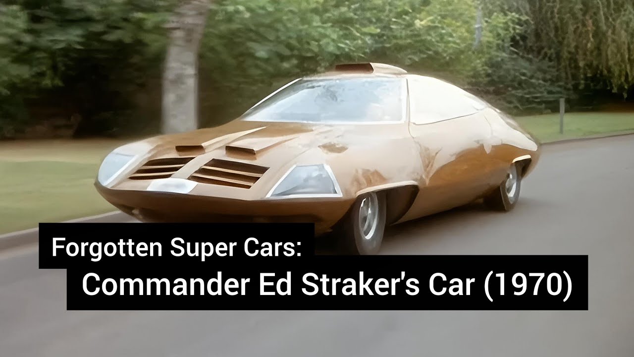 Forgotten Super Cars: Commander Ed Straker's Car (1970) - YouTube