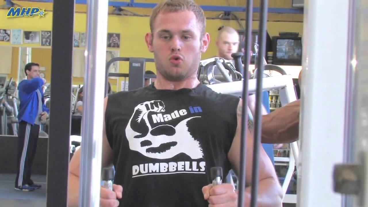 Victor Martinez trains a young bodybuilder Back and Shoulders Extended ...