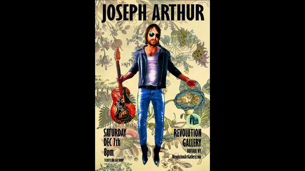 Joseph Arthur live at Revolution Gallery 12/7/19 video 1 mix 1 - YouTube