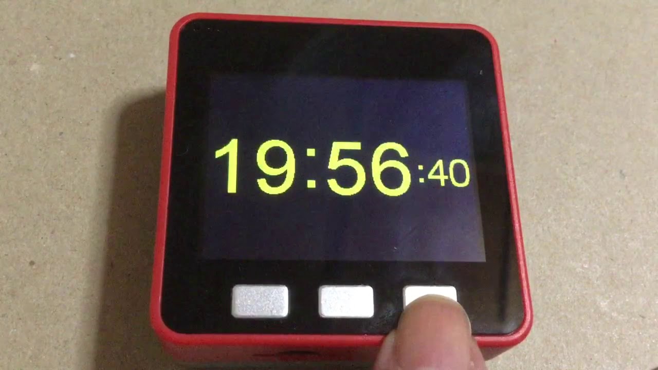 M5Stack-Avatar 読み上げ時計 - YouTube