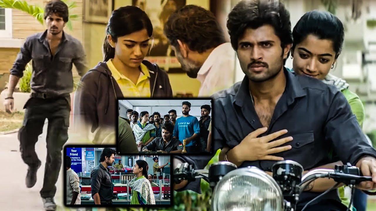 Dear Comrade Movie Rashmika And Vijay Devarakonda Action Scene || Movie ...