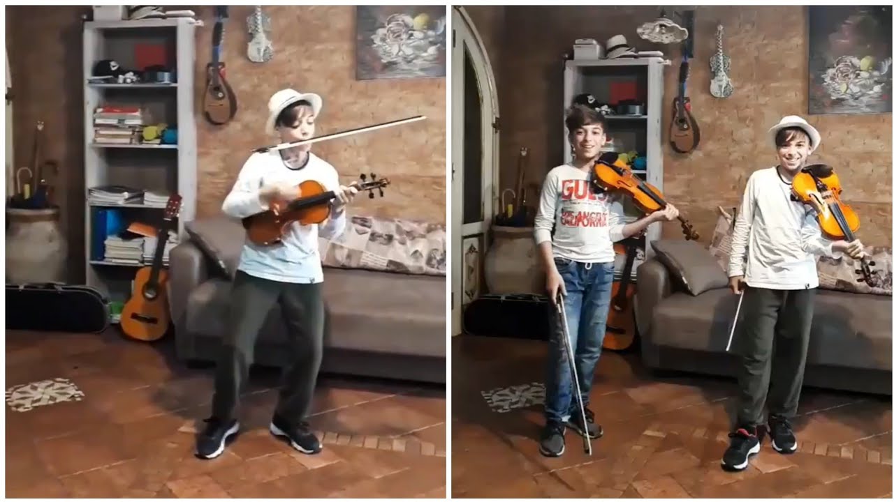 Italian Violin Playing Twins Have More Drip, Swag, And Electricity Than ...