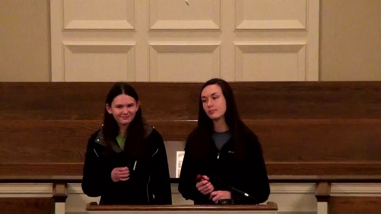Sarah & Ana Lewis sing "There is a Redeemer" - YouTube