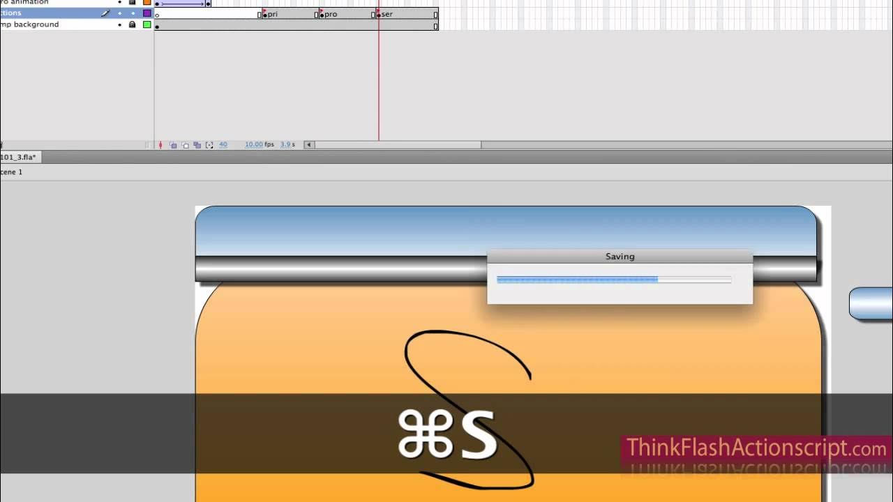 Flash CS5 Animation & Actionscript 2 power user tips tutorial part 3 - YouTube