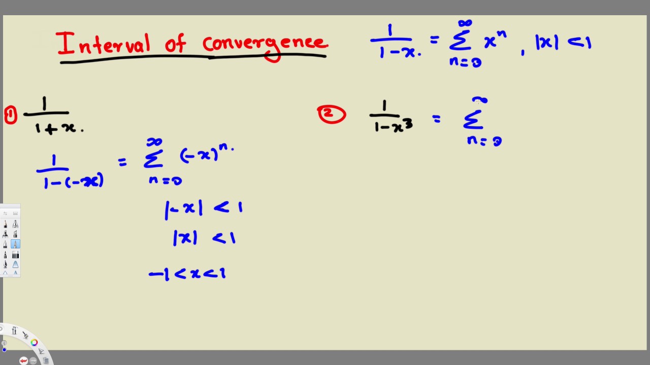 Power Series Representation of Functions #1 - YouTube
