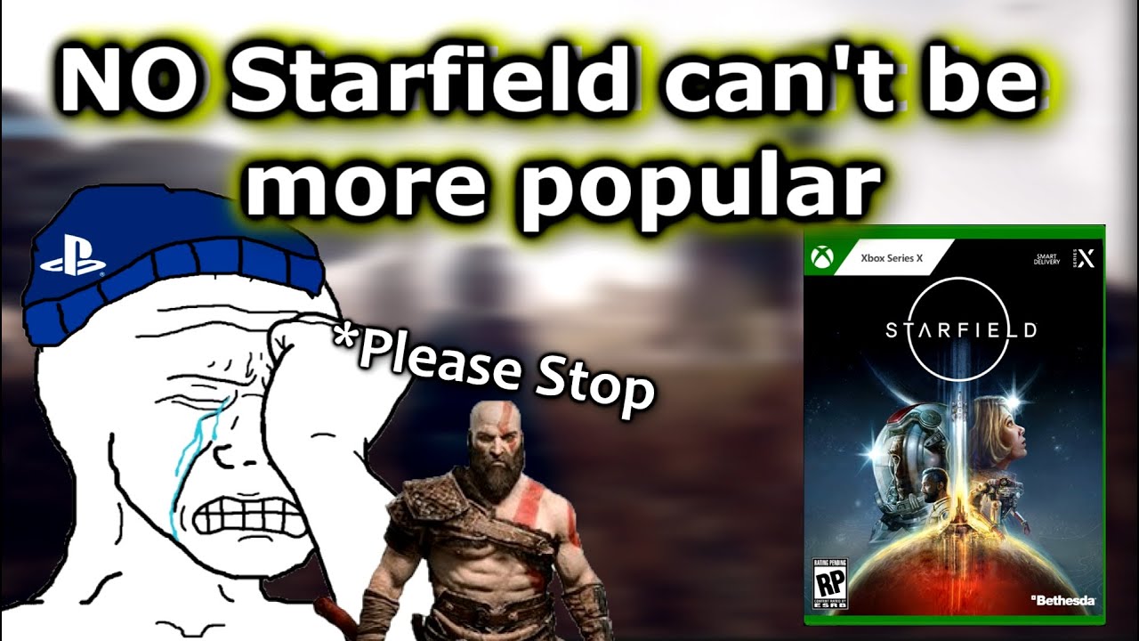 Playstation Fanboys ANGRY That Starfield is More Popular Than GOW - YouTube