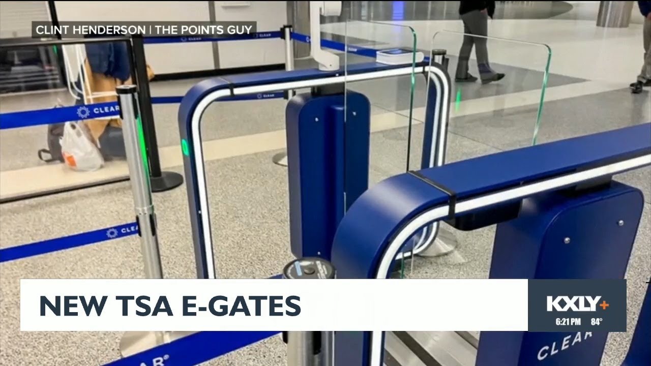 New TSA E-gates - YouTube