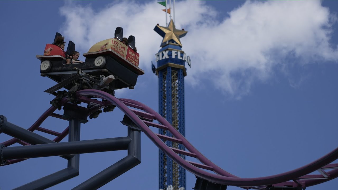 Pandemonium - Six Flags Over Texas - Gerstlauer - Spinning Coaster ...