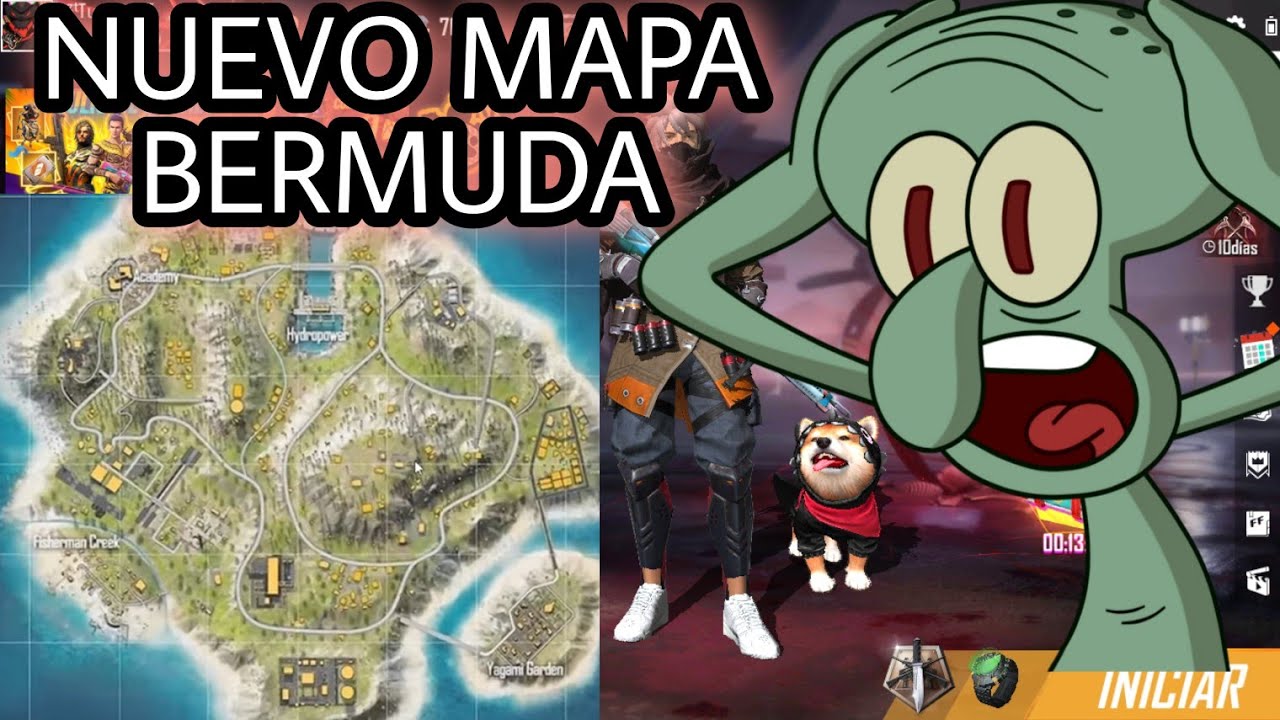 NUEVO MAPA BERMUDA en Free Fire | NUEVA ACTUALIZACION de Free Fire ...