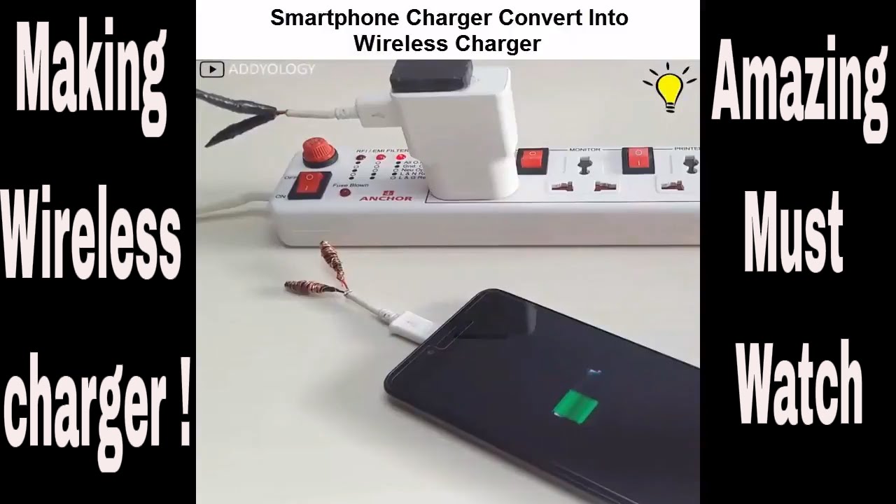 Wow !! Wireless Charging is now possible ! Must Watch - YouTube