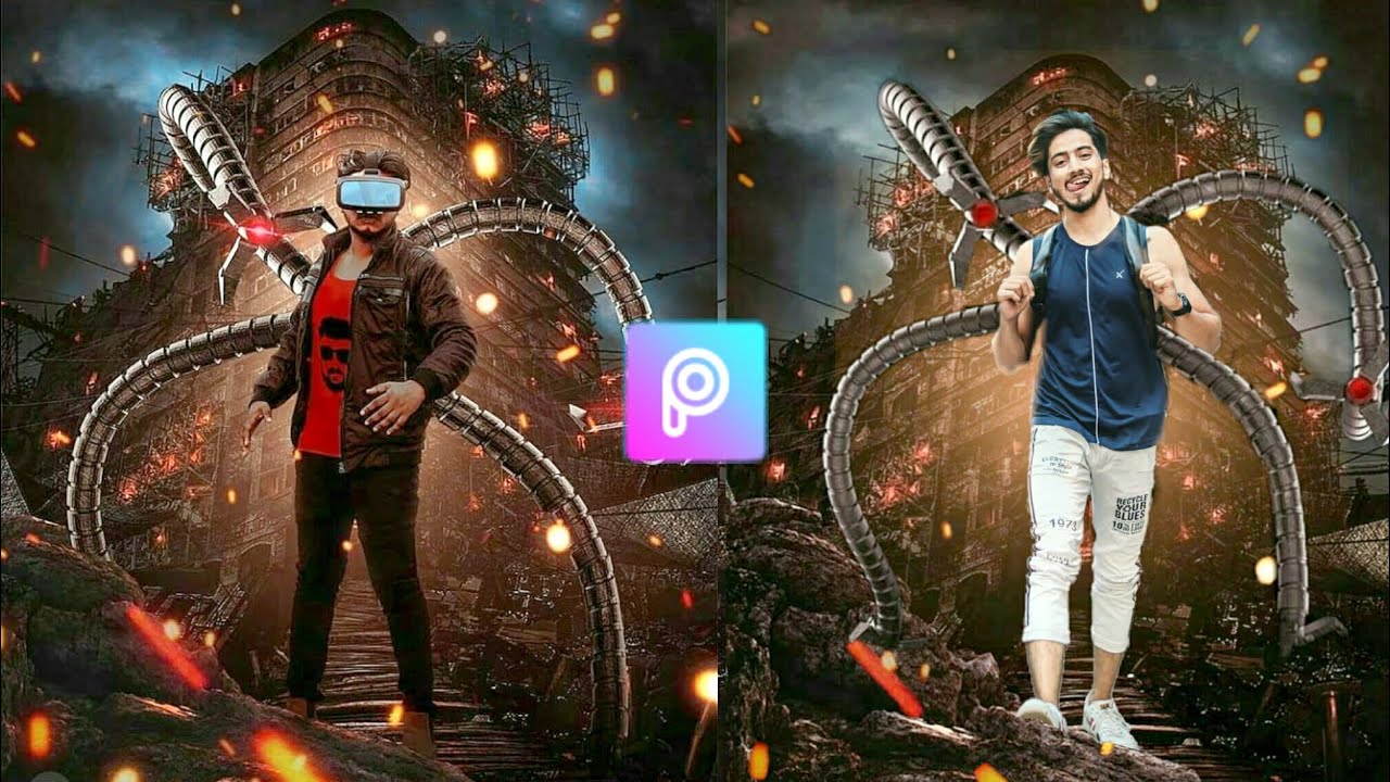 Super Villain Photo Editing | Picsart New Concepts | Spider-Man ...