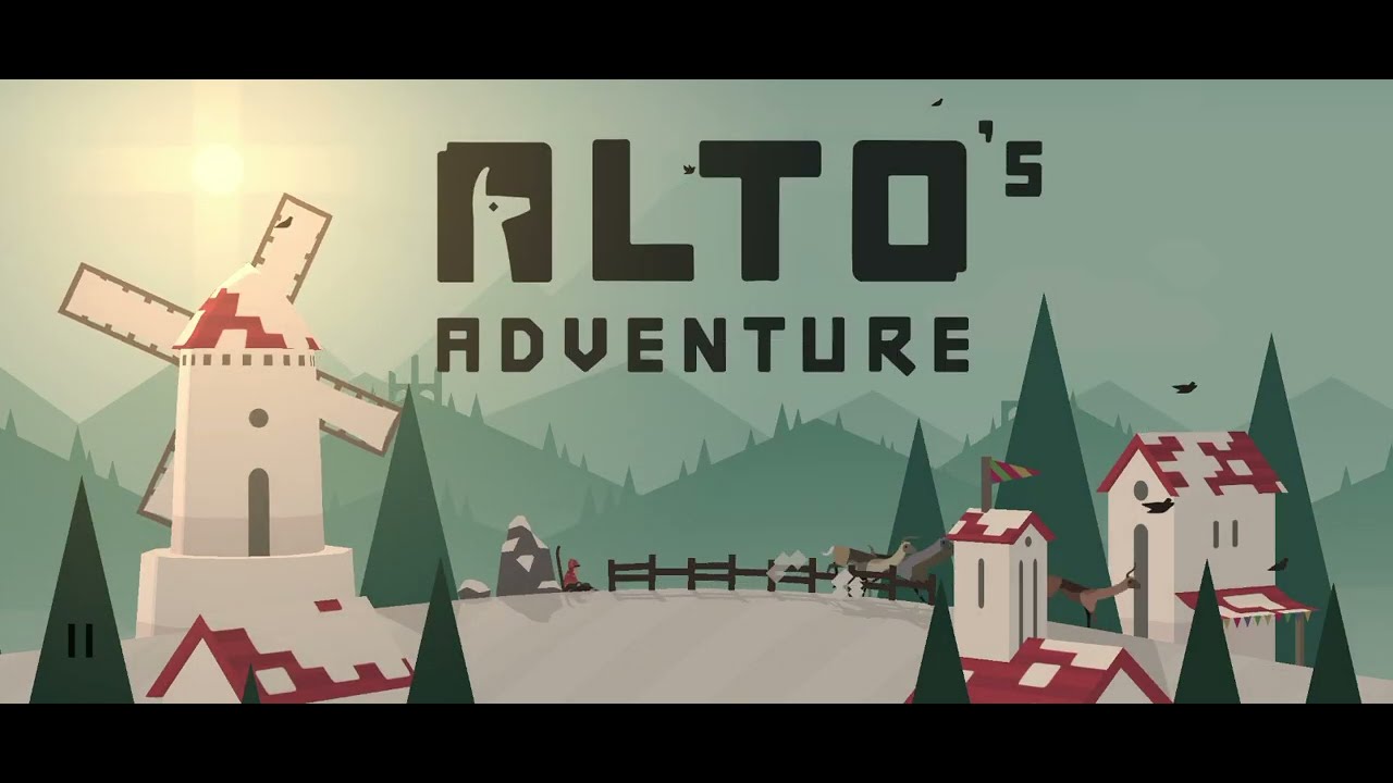 Alto's Adventure: Embark on a Scenic Snowboarding Journey! #gameplay # ...