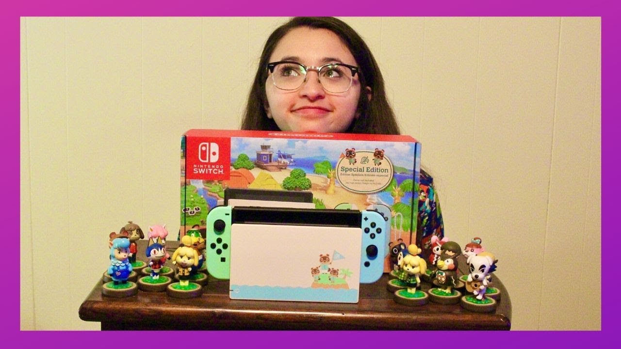 Unboxing the Animal Crossing Switch Special Edition! - YouTube