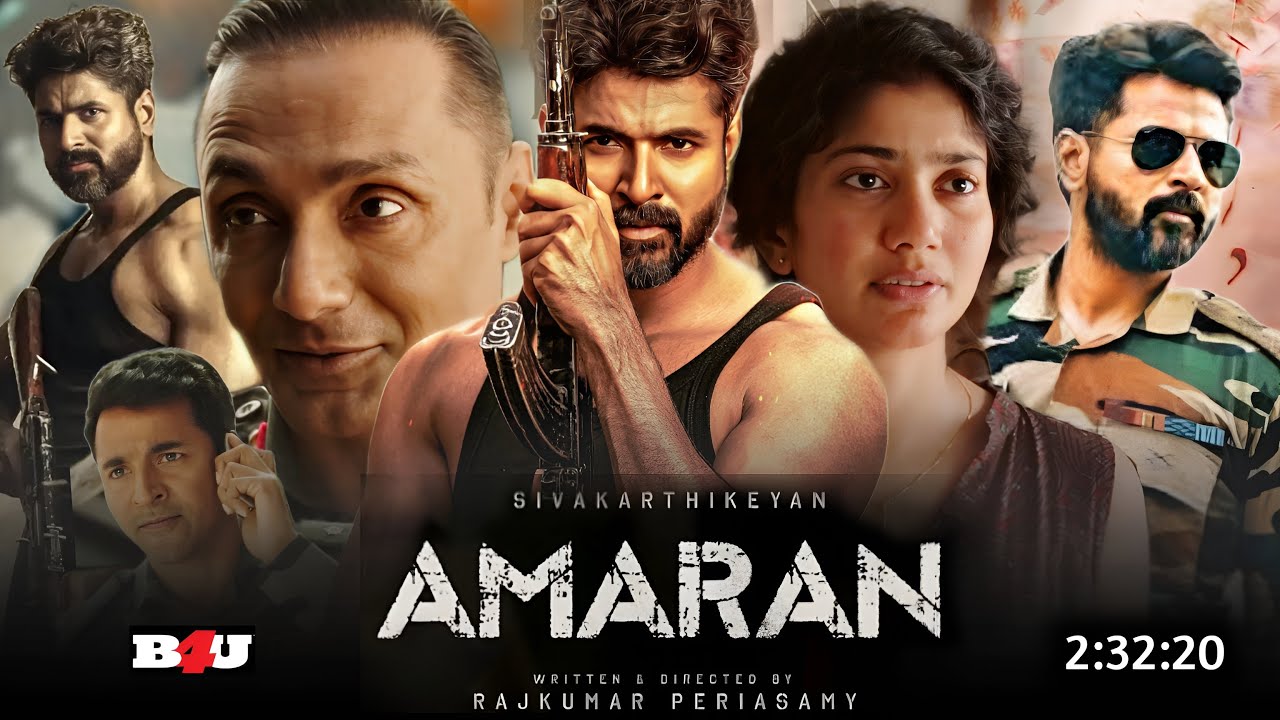 Amaran 2024 Full Movie Hindi Dubbed South Update | Sivakarthikeyan | Sai P | Box Office ...