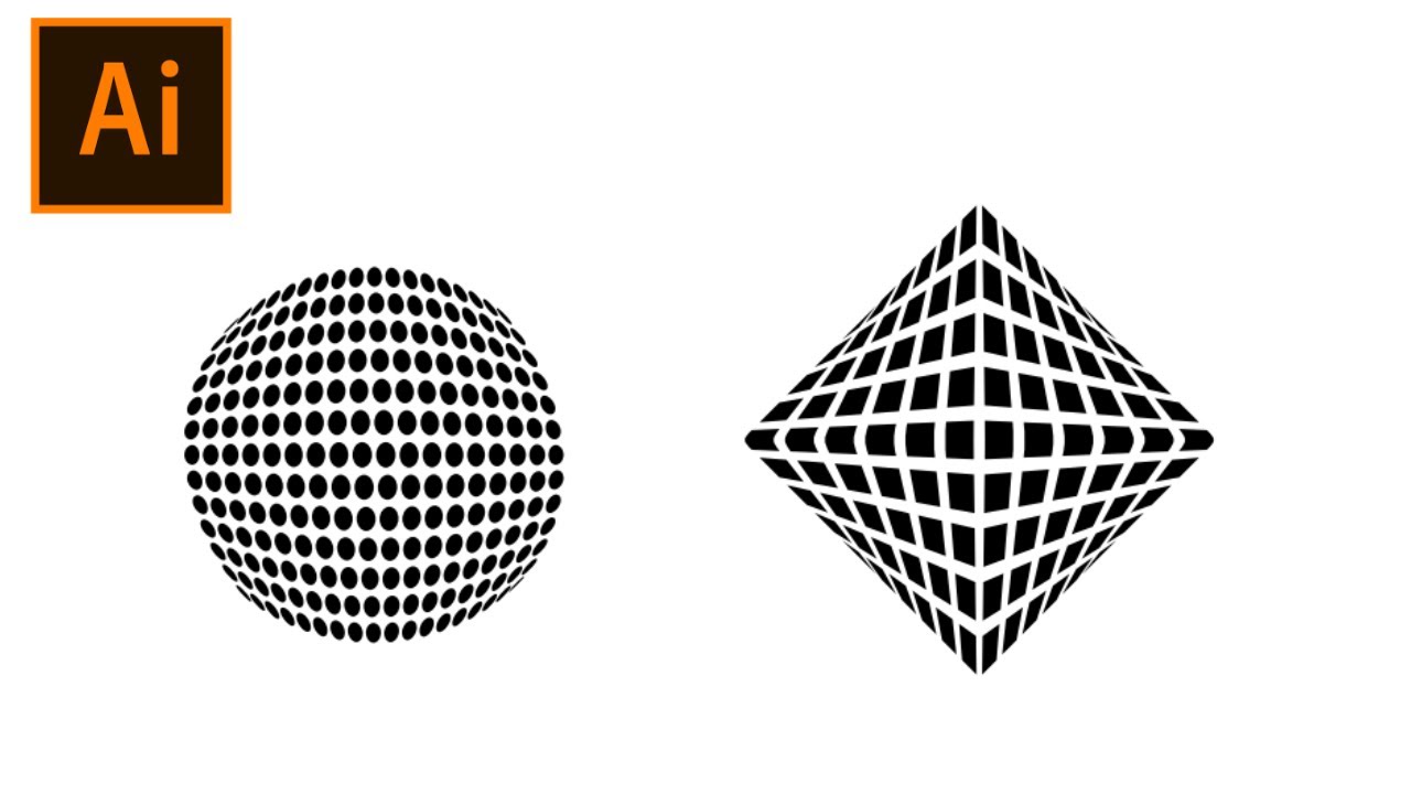 How To Use Envelop Distort Tool In Adobe Illustrator | Illustrator ...