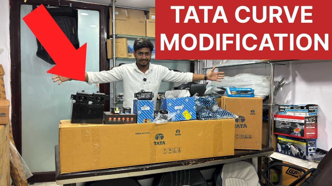 2025 TATA curve modification with price 🔥tata curve accessories open ...