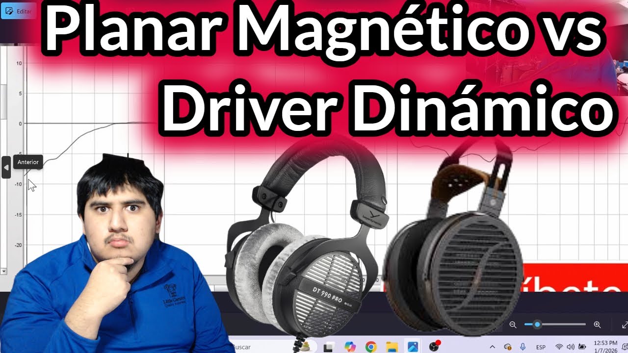 La VERDAD Auriculares PLANAR MAGNÉTICO vs DRIVER DINÁMICO - YouTube