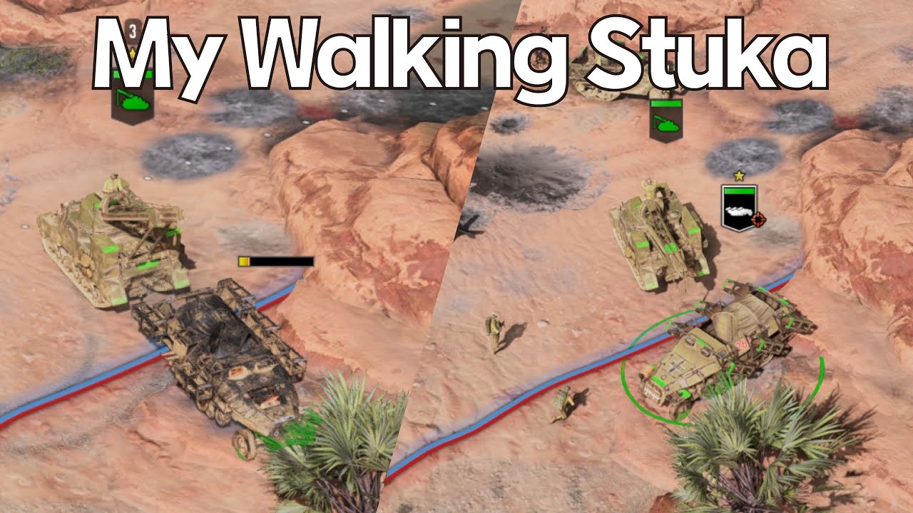 My Walking Stuka - US Forces 4v4 - Company of Heroes 3 - YouTube
