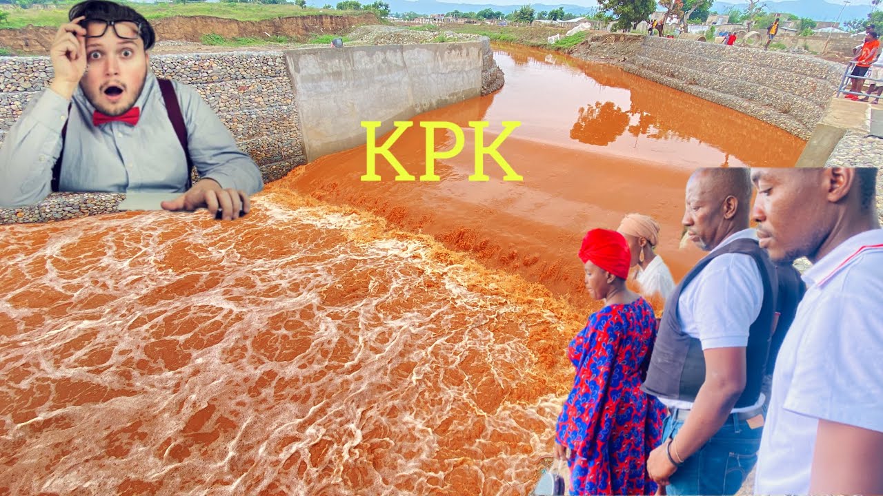 💥Mwen poko janm sezi konsa😱gade ki koulè dlo masak la ye nan kanal la ...