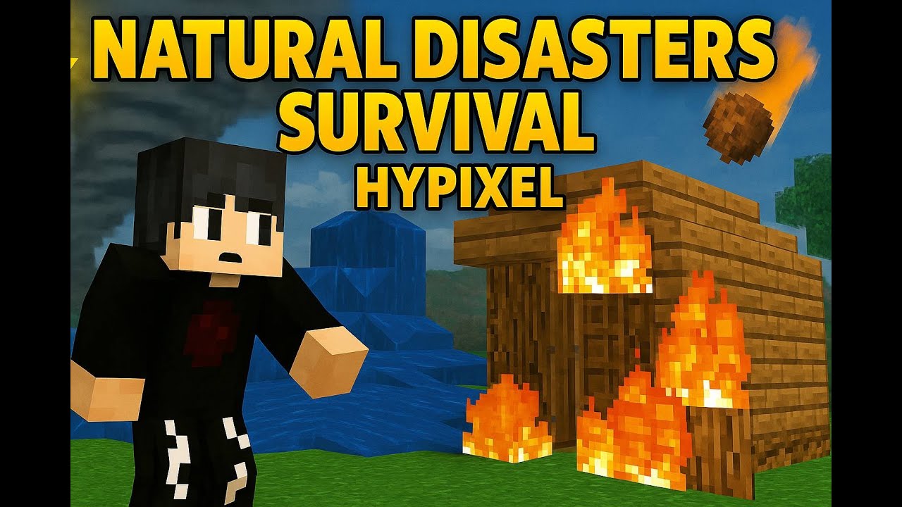 Miinecraft Hypixel Natural Disasters! - YouTube