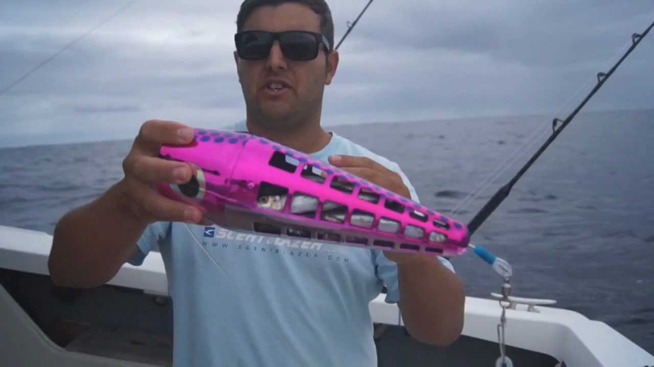 How To Fill Trolling Teasers with Bait - YouTube